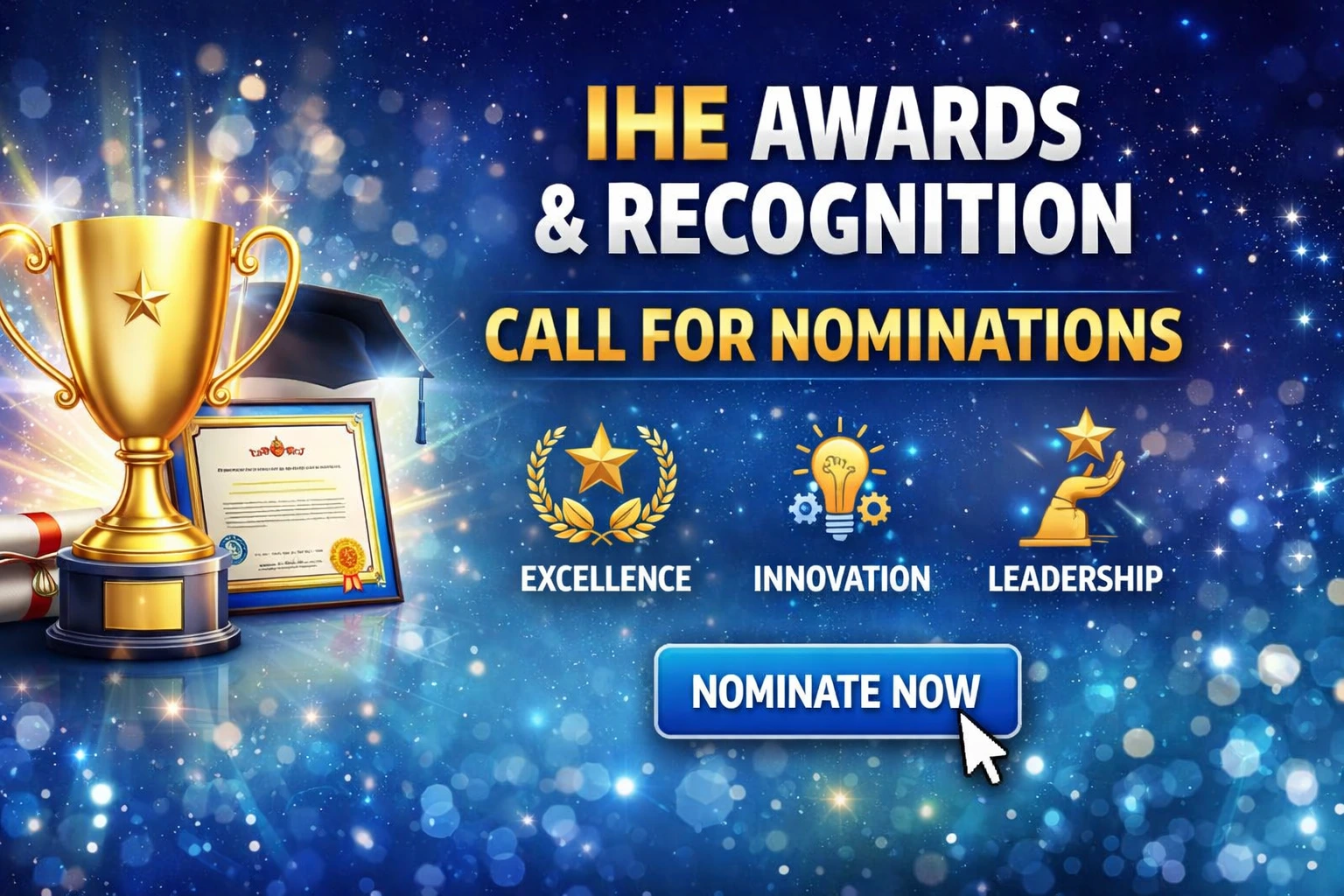 IHE Awards & Recognition Program | International House of Education